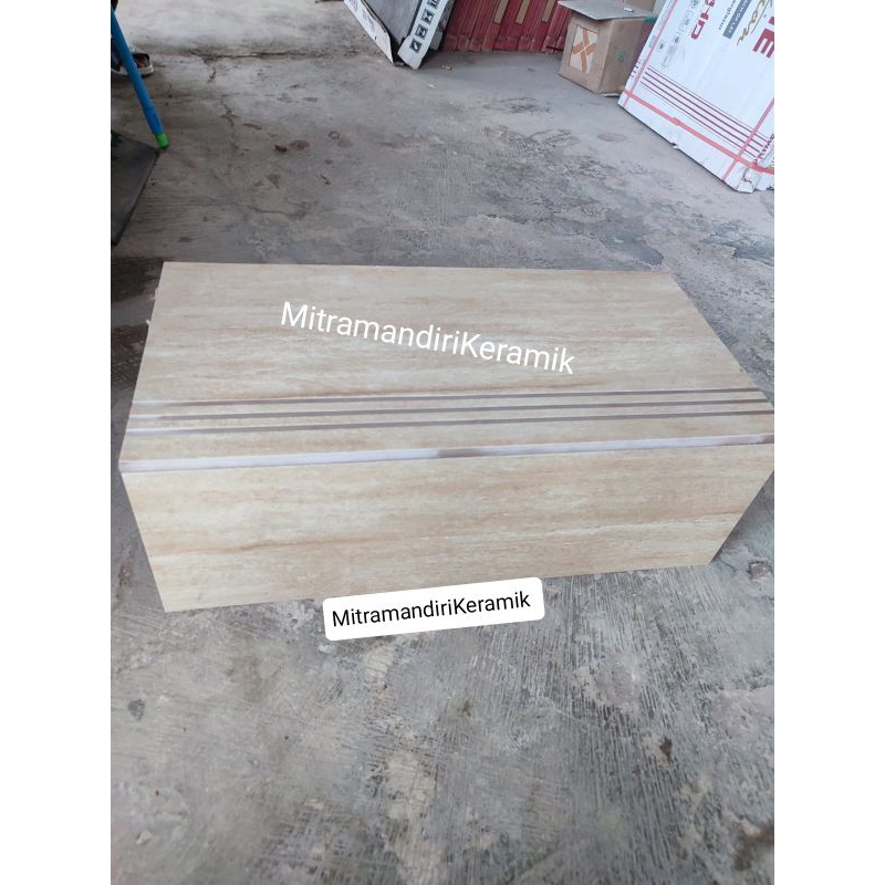 Jual Granite Tangga 30x60 20x60 ALIZA BEIGE/WOOD | Shopee Indonesia