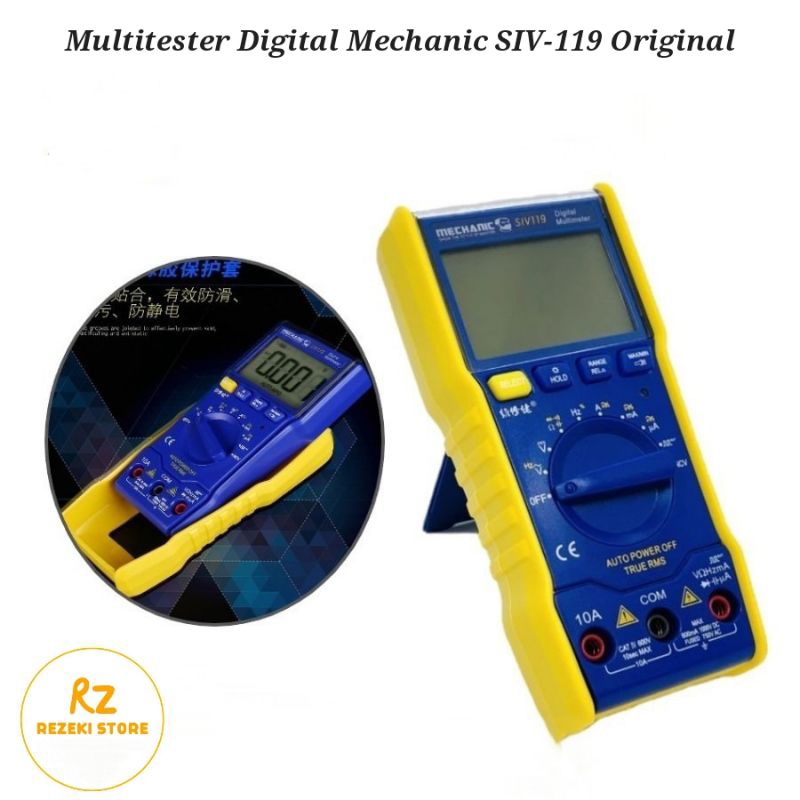 Jual Multitester Digital Mechanic SIV-119 Original | Shopee Indonesia