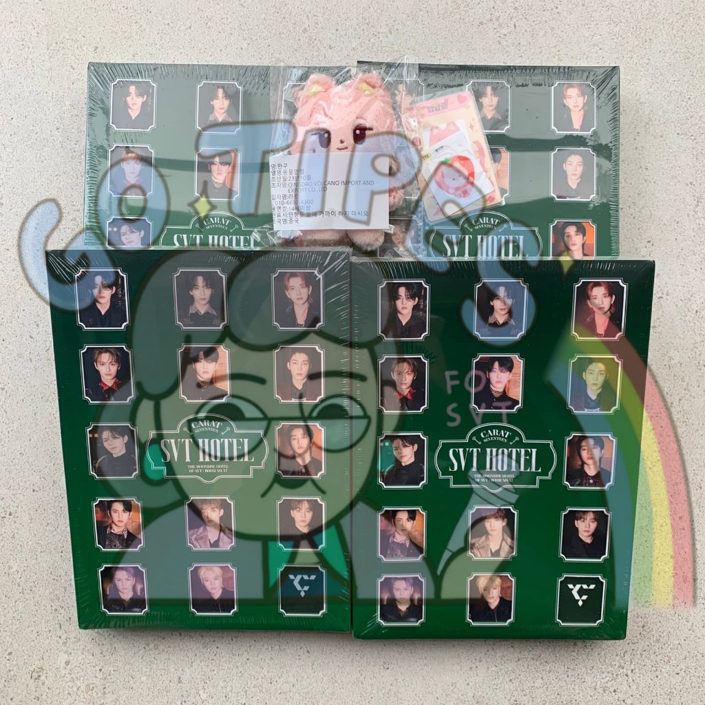 Jual SEVENTEEN Hotel MEMBERSHIP Kit | Shopee Indonesia