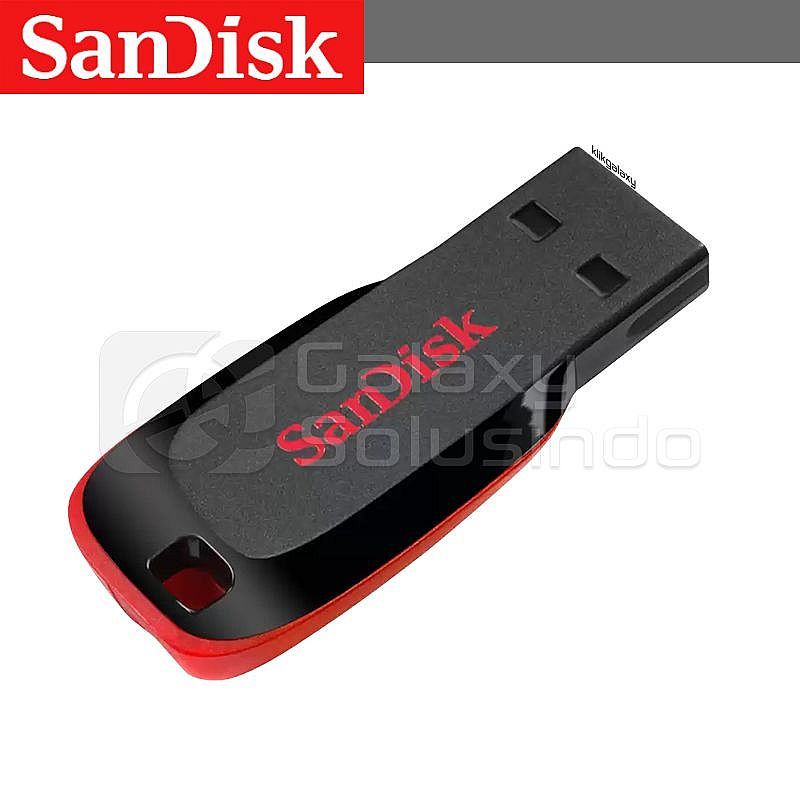 Jual SANDISK Cruzer Blade USB Flash Drive 16GB CZ50 - Flash Drive ...