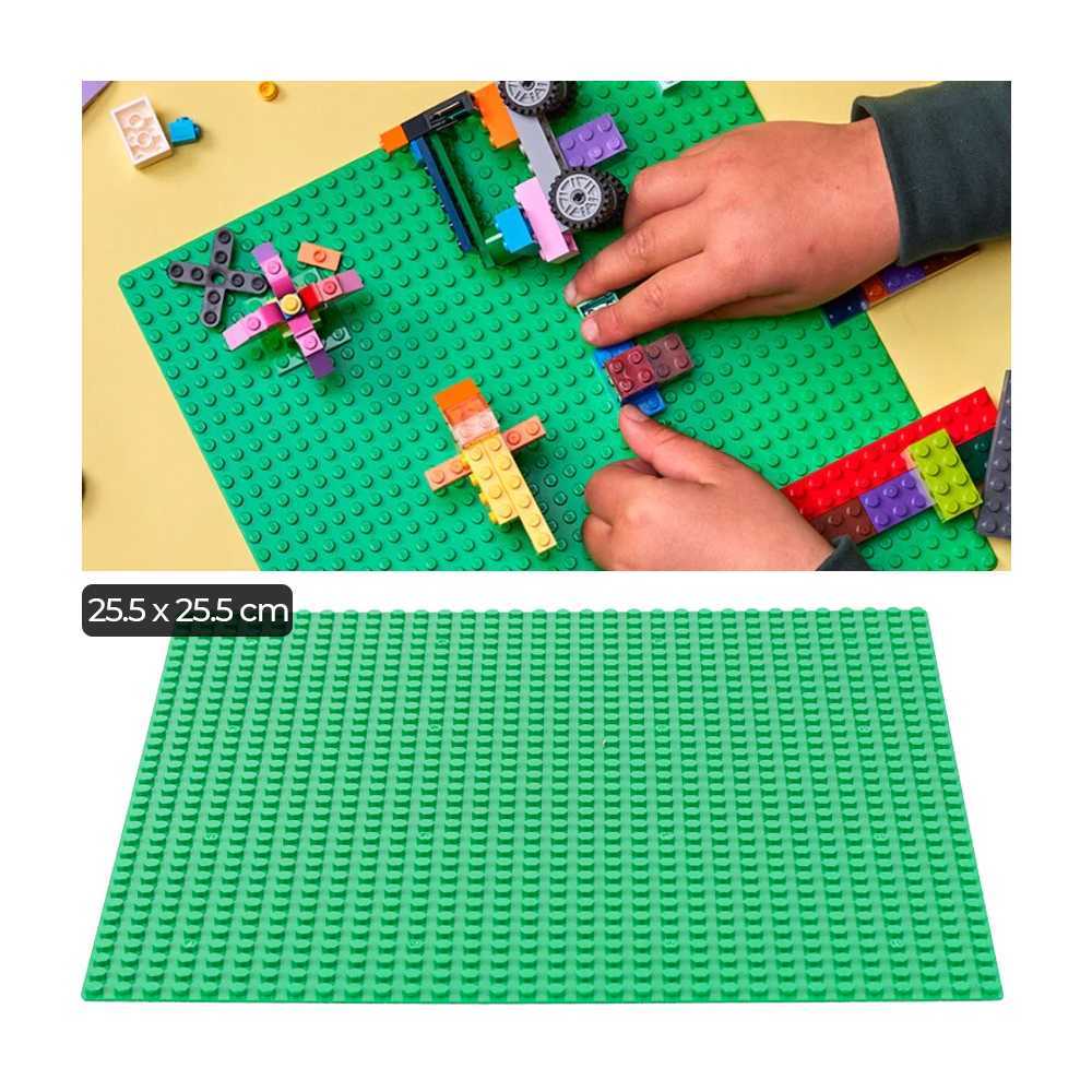 Jual Base Plate LEGO Membuat Blok bangunan Puzzle Ukuran Luas 25.5 x 25 ...