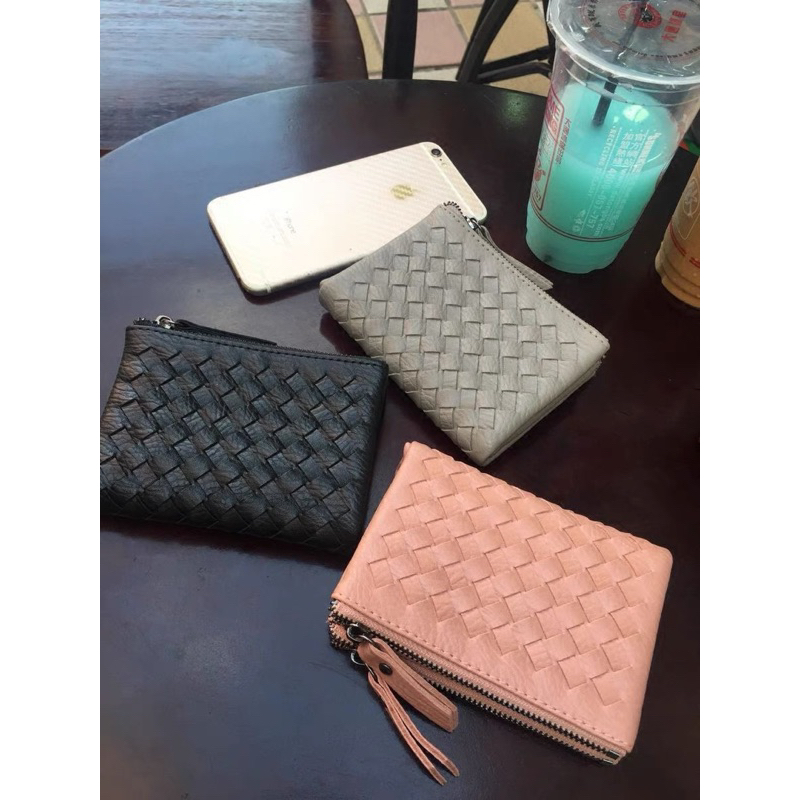 Jual Dompet Lipat Kulit Model Baru Kulit Anyam Kualitas Import Premium ...