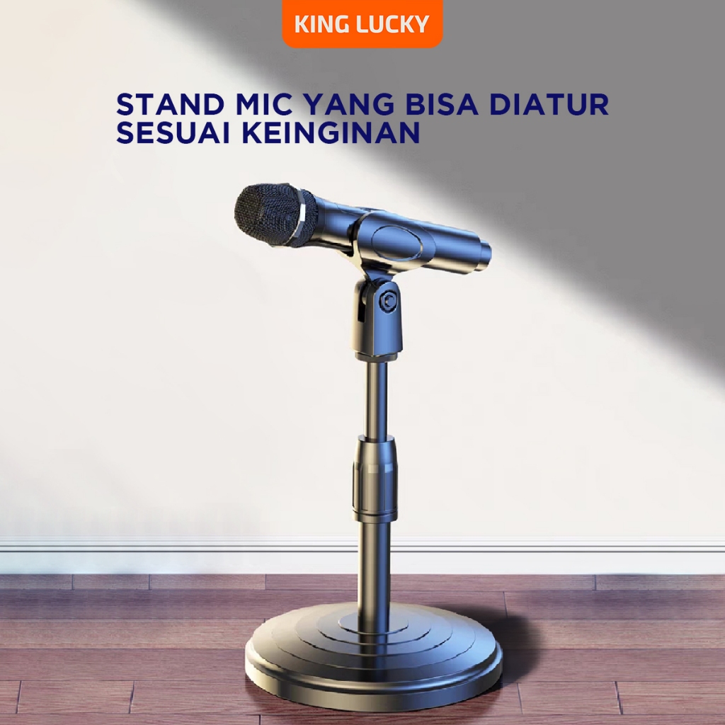 Jual KINGLUCKY K2 Microphone Holder Flexibel 360Desk | Penyanggang Mic ...