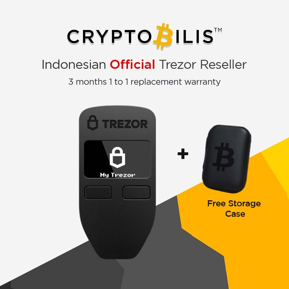 Jual Trezor One Hardware Wallet - Official Reseller ( CryptoBilis ) | Shopee Indonesia