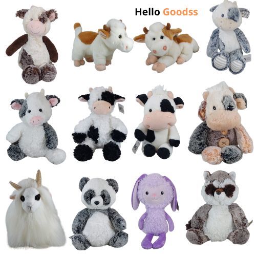 Jual Boneka Sapi Cow Kambing Sheep Panda Rakun Cute Unik - Ukuran M ...