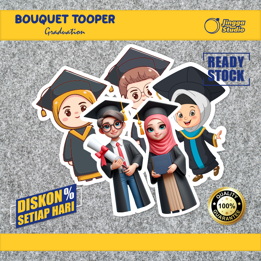 Jual Topper Buket Wisuda Graduation | Shopee Indonesia
