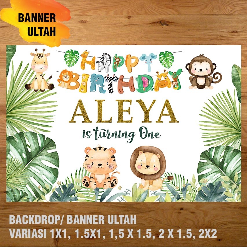 Jual KEBUN BINATANG /ZOO/ANIMAL/ SAFARI/ BANNER/ BACKDROP/ SPANDUK ...