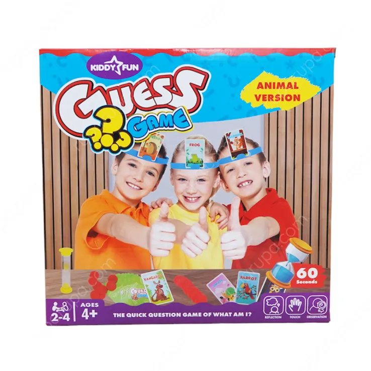 Jual KIDDY FUN SET GUESS GAME ANIMAL VERSION FAMILY GAME MAINAN ...
