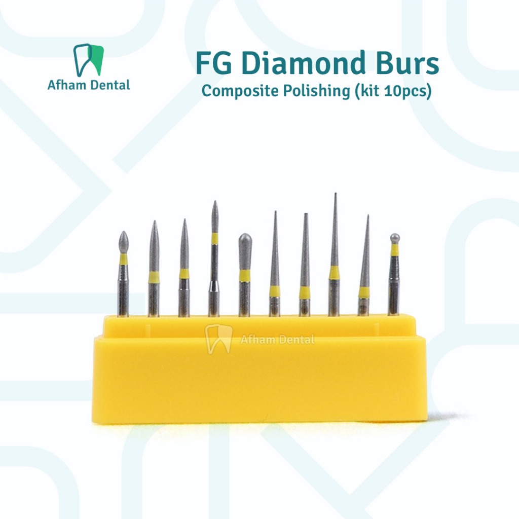 Jual DENTAL EXTRA FINE BUR POLES SET COMPOSITE GIGI / AFHAM DENTAL ...