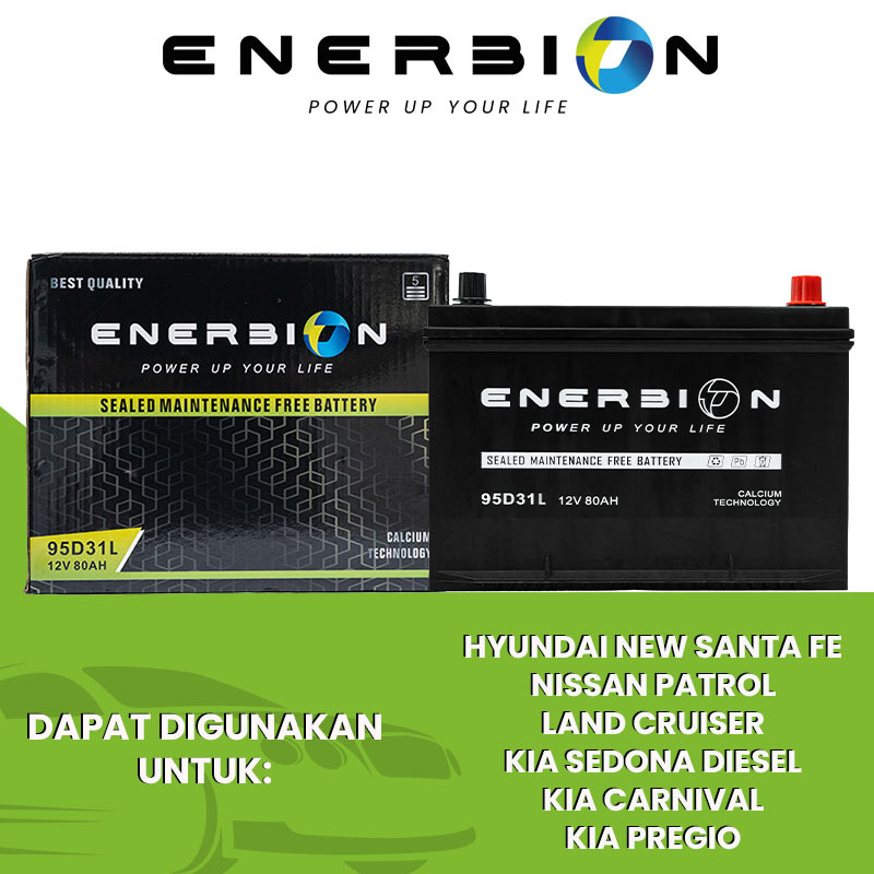 Jual Aki Enerbion MF 95D31L / N70Z Mobil Kia Carnival Pregio Nissan patrol | Shopee Indonesia
