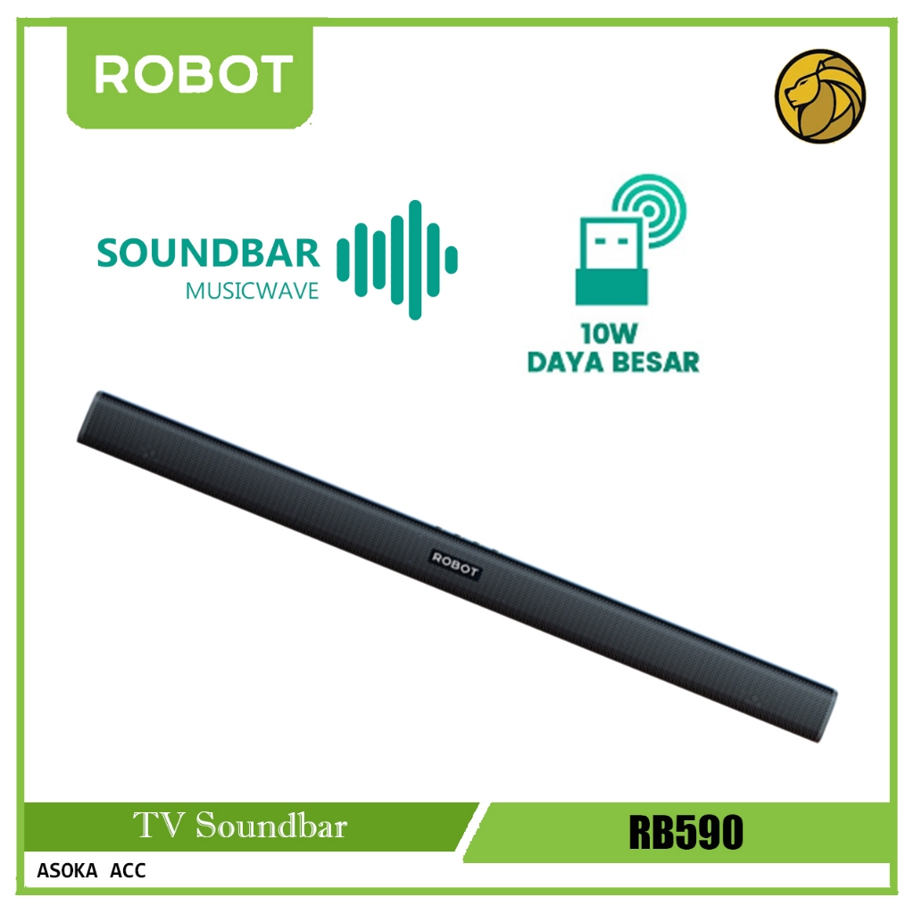 Jual Speaker Robot TV Soundbar Home Theater Bluetooth 5.3 RB590 ...