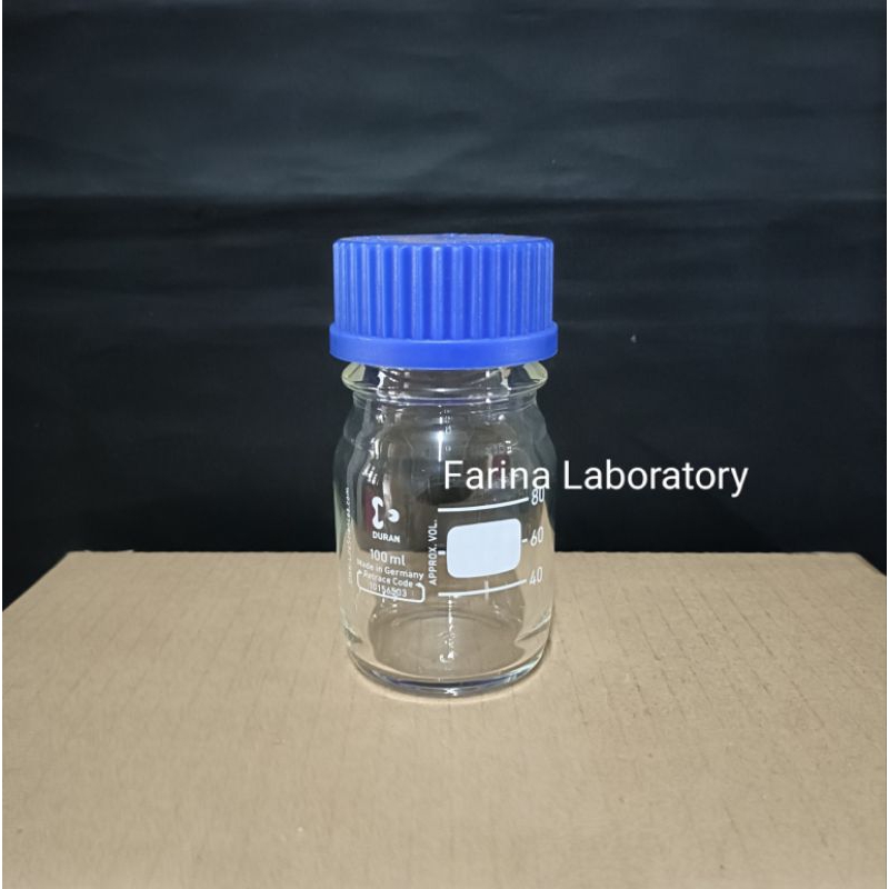 Jual Botol Sample-Botol Laboratorium Duran 100ml | Shopee Indonesia