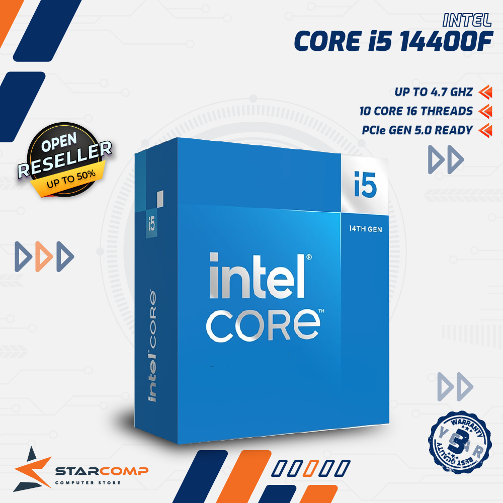 Jual Intel Core i5 14400F 10 Core 16 Thread Up To 4.7Ghz LGA 1700 | Shopee Indonesia
