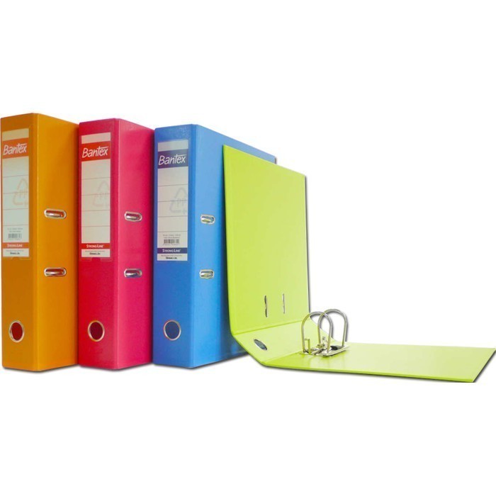 Jual BANTEX ORDNER FOLIO 7 CM MULTICOLOUR #1465 (1 DUS ISI 15 PCS, 1 ...
