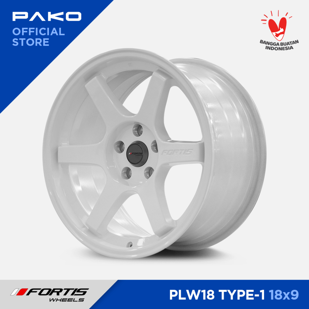 Jual Velg Mobil Fortis Wheels PLW Type 1 Ring 18 - Pako Wheels | Shopee ...