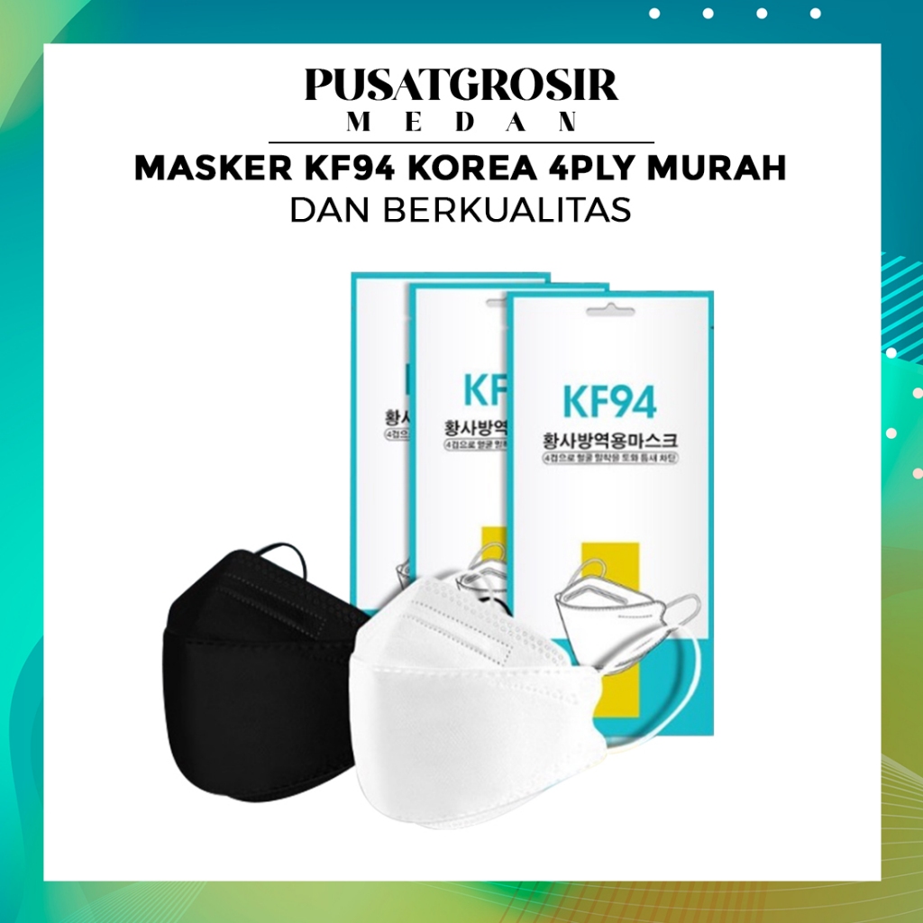 Jual MASKER KF94 KOREA 4PLY MURAH DAN BERKUALITAS | Shopee Indonesia