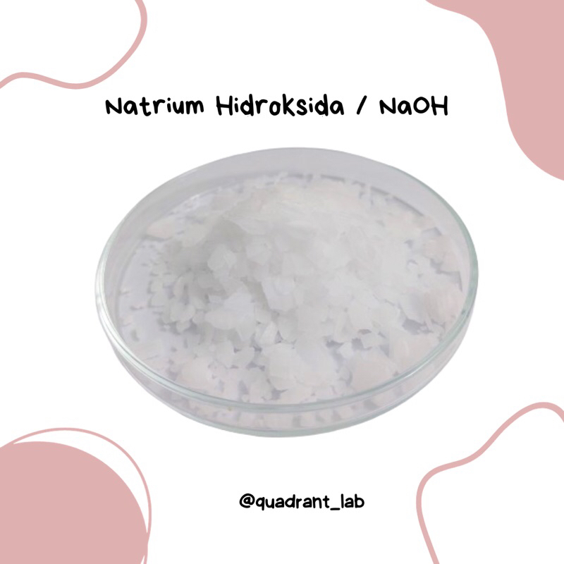 Jual Natrium Hidroksida Caustic NaOH Serpih kemasan 1kg | Shopee Indonesia