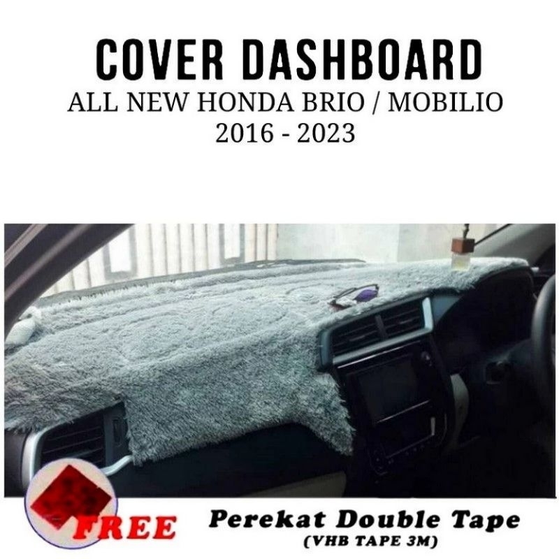 Jual Cover Dashboard Mobil Honda Brio / Mobilio 2016 - 2023 (Bulu ...