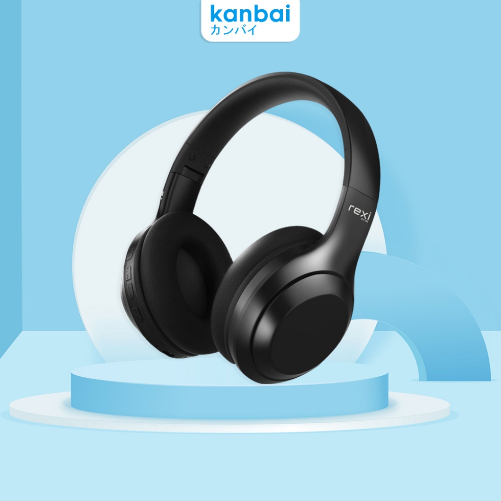 Jual Headphone Bluetooth Rexi WB01 Wireless Headset Support HD Voice ...