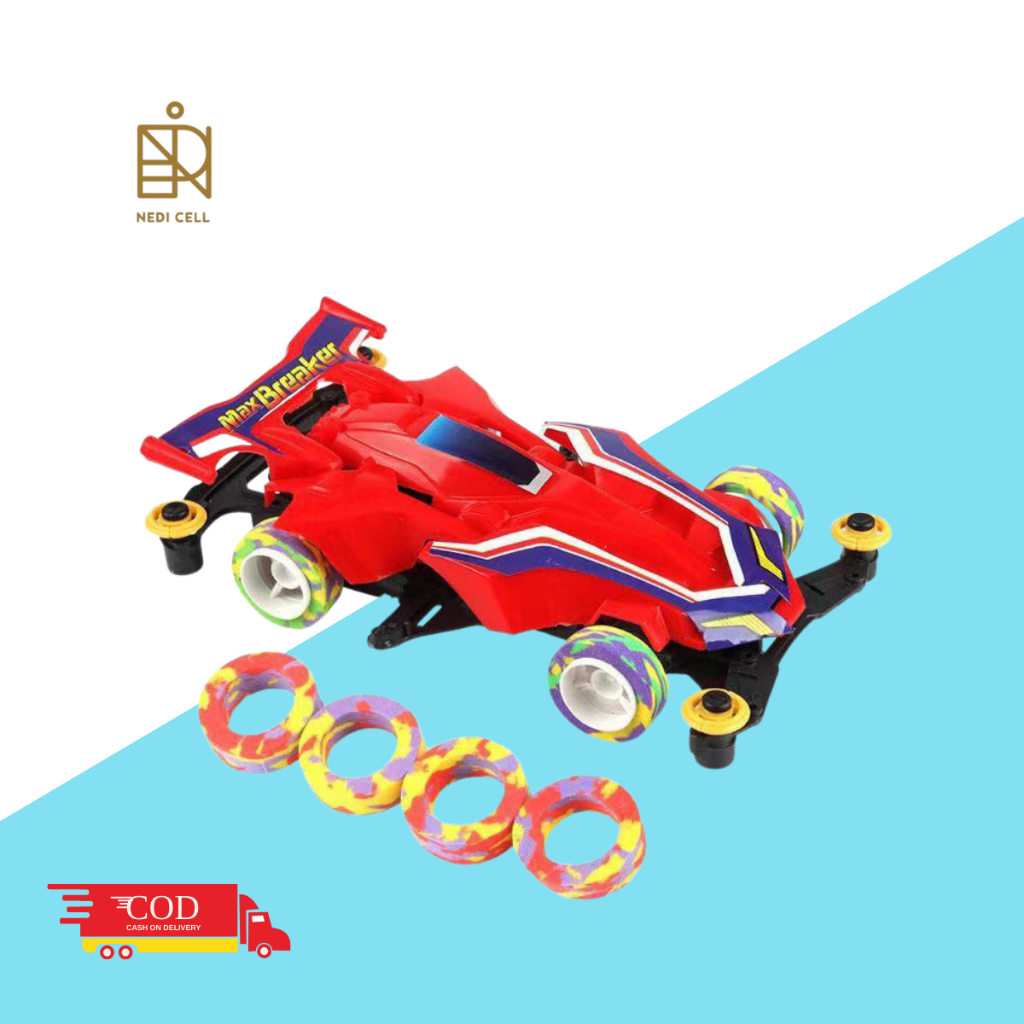 Jual Mainan Mobil Tamiya Tamia Mini 4WD Bonus 4 Ban Roda Busa | Shopee ...