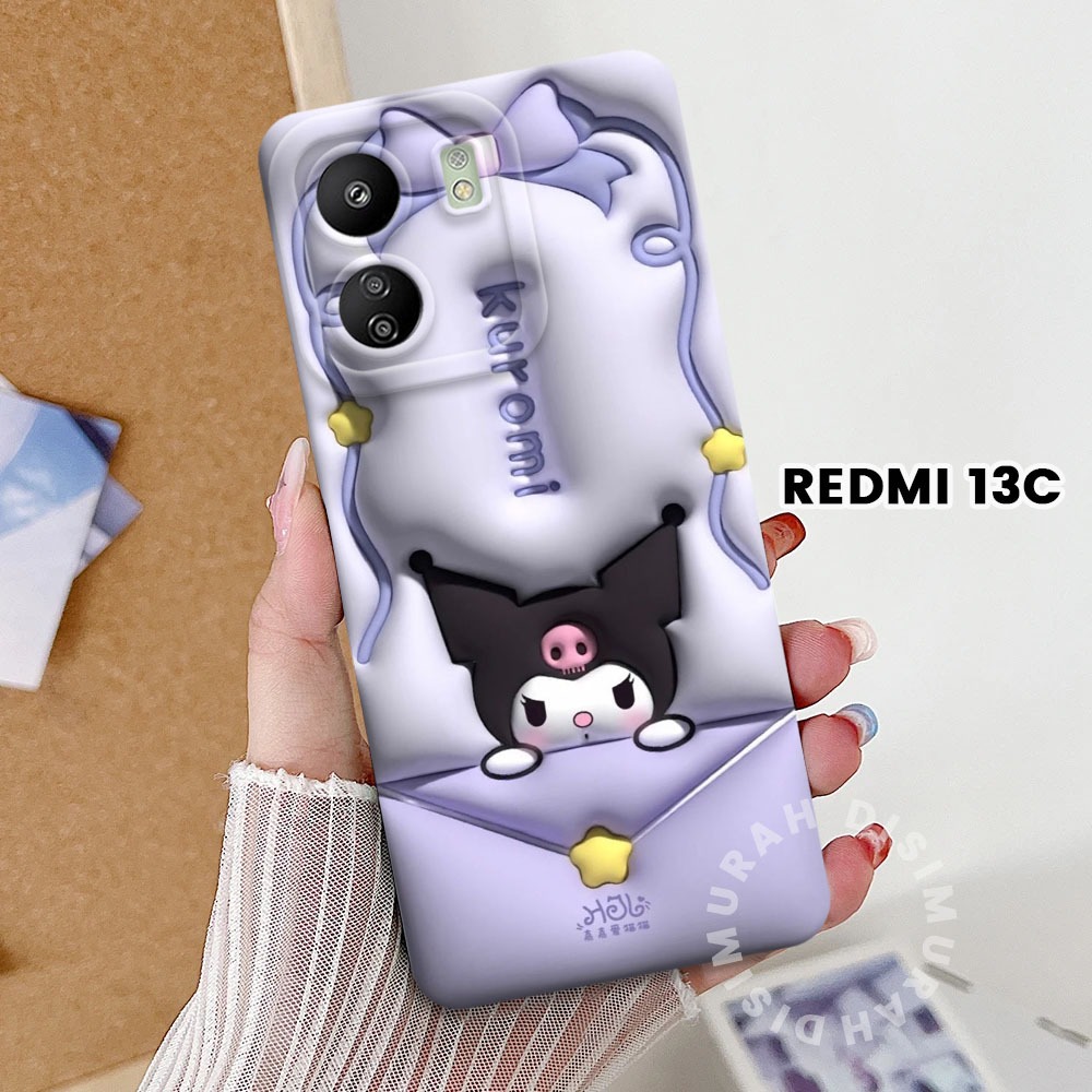 Jual (RD13C) Case Hp Pro Kamera Xiaomi redmi 13C Motif Kartun 3D (SH07 ...