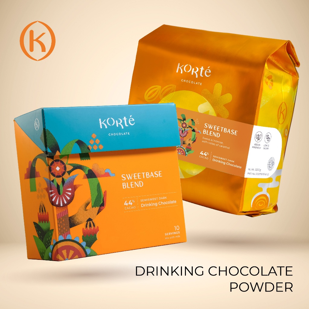 Jual Korte Sweetbase Blend Drinking Chocolate Powder | Shopee Indonesia