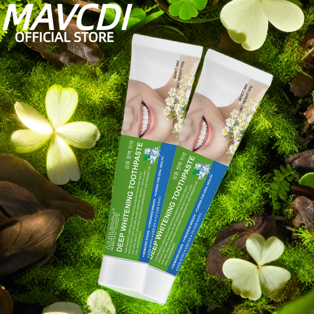 Jual MAVCDI Highly Effective Whitening Toothpaste Improves yellow ...