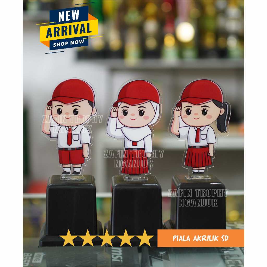 Jual Piala Akrilik (Siswa SD) - Piala Akrilik Anak - Piala Wisuda ...
