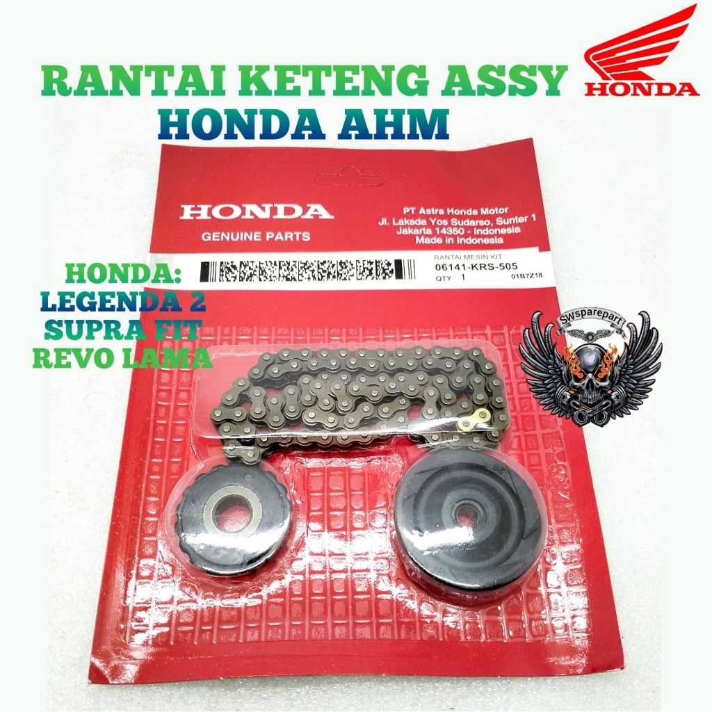 Jual RANTAI KETENG HONDA AHM SUPRA FIT NEW LEGENDA REVO LAMA KUALITAS ...
