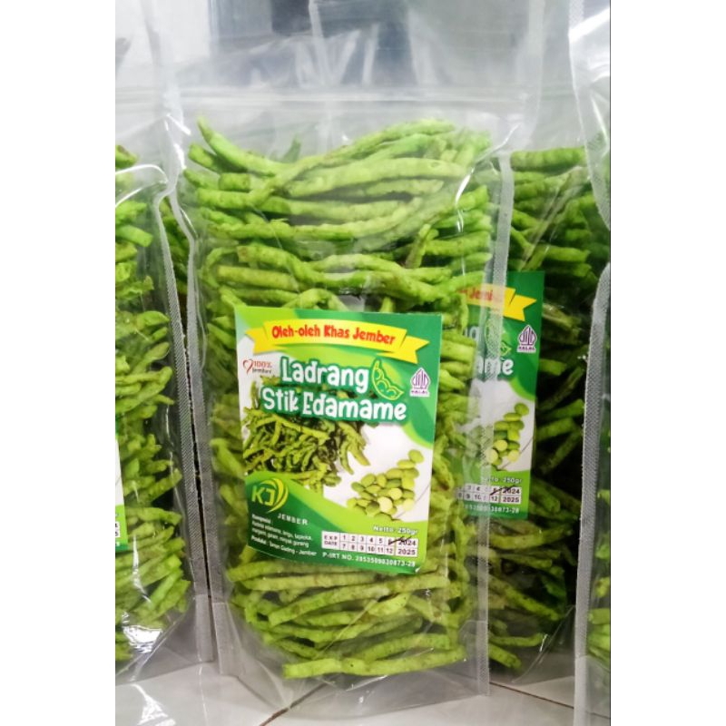 Jual Ladrang Stik Edamame KJ 250gr Jember | Shopee Indonesia