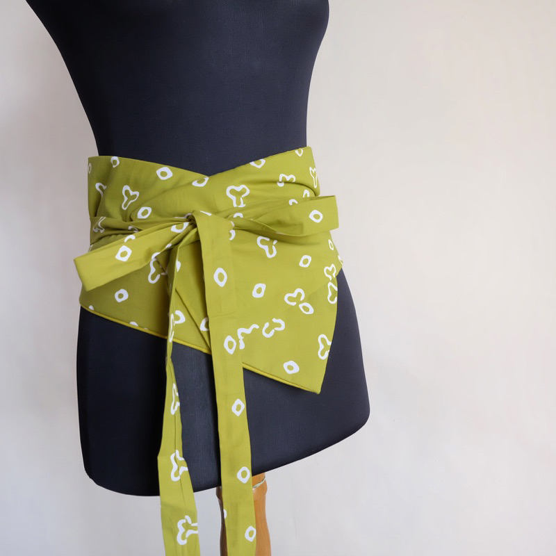 Jual Obi Belt Sabuk Batik Hijau | Shopee Indonesia