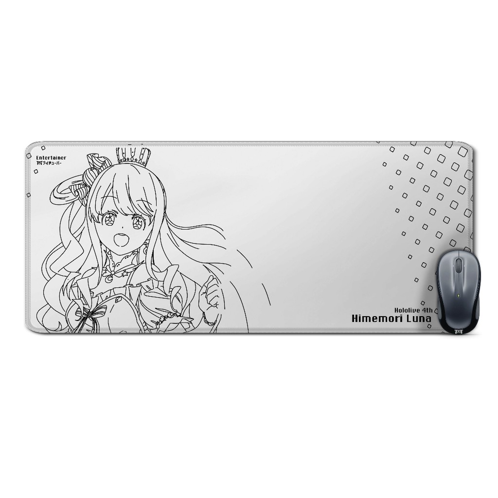 Jual Deskmat mousepad extended anime vtuber HIMEMORI LUNA LINE Hololive ...