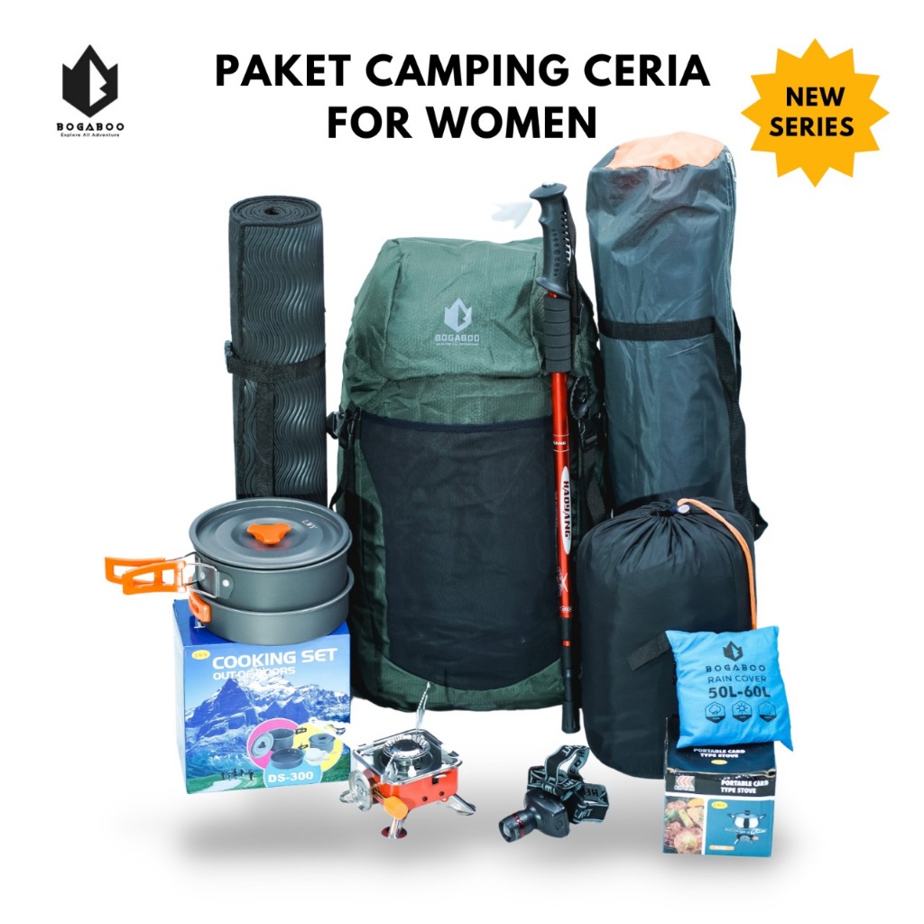 Jual PAKET PENDAKI GUNUNG LENGKAP - Paket Alat Kemping & Naik Gunung ...