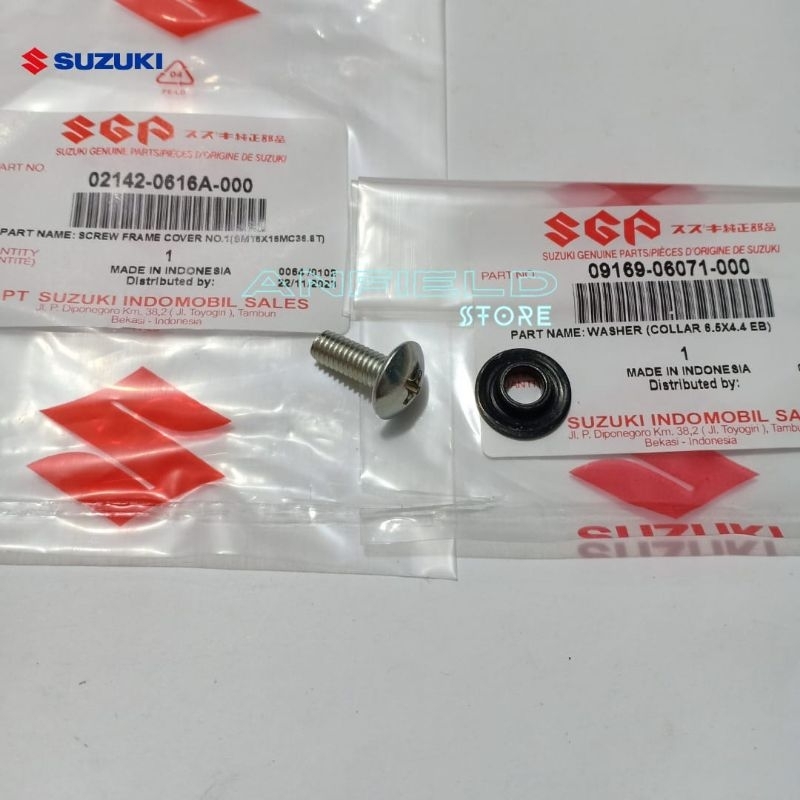 Jual Baut plus Washer Bosh Ring sirip SUZUKI SATRIA HIU LUMBA ORIGINAL ...