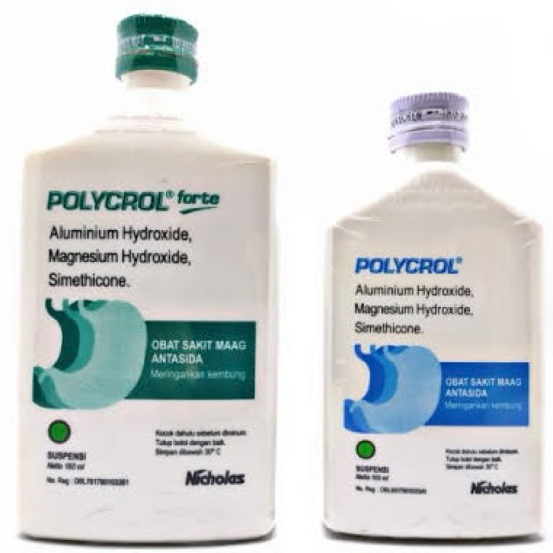 Jual POLYCROL SIRUP & FORTE SIRUP 100 & 180 ML | Shopee Indonesia