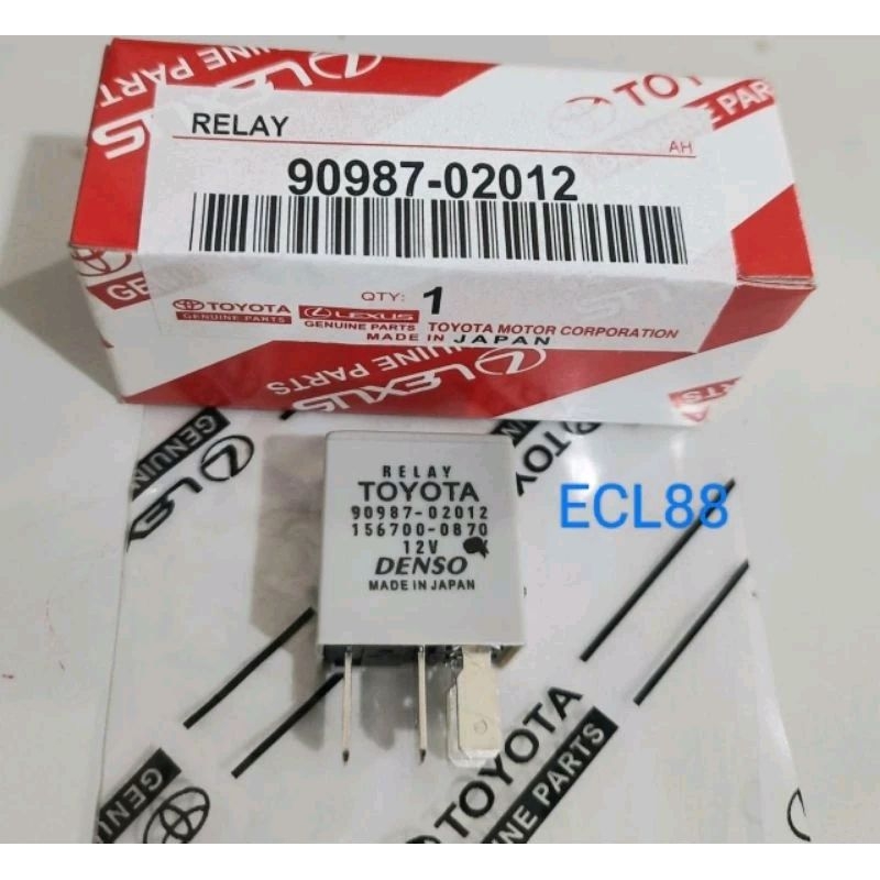 Jual RELAY TOYOTA UNIVERSAL 12VOLT 90987-02012 4 PIN | Shopee Indonesia