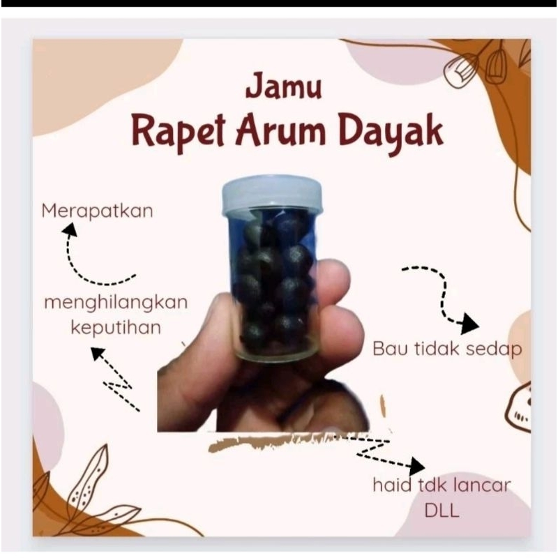 Jual Jamu sari rapet galian rapet asli dayak herbal kalimantan | Shopee ...