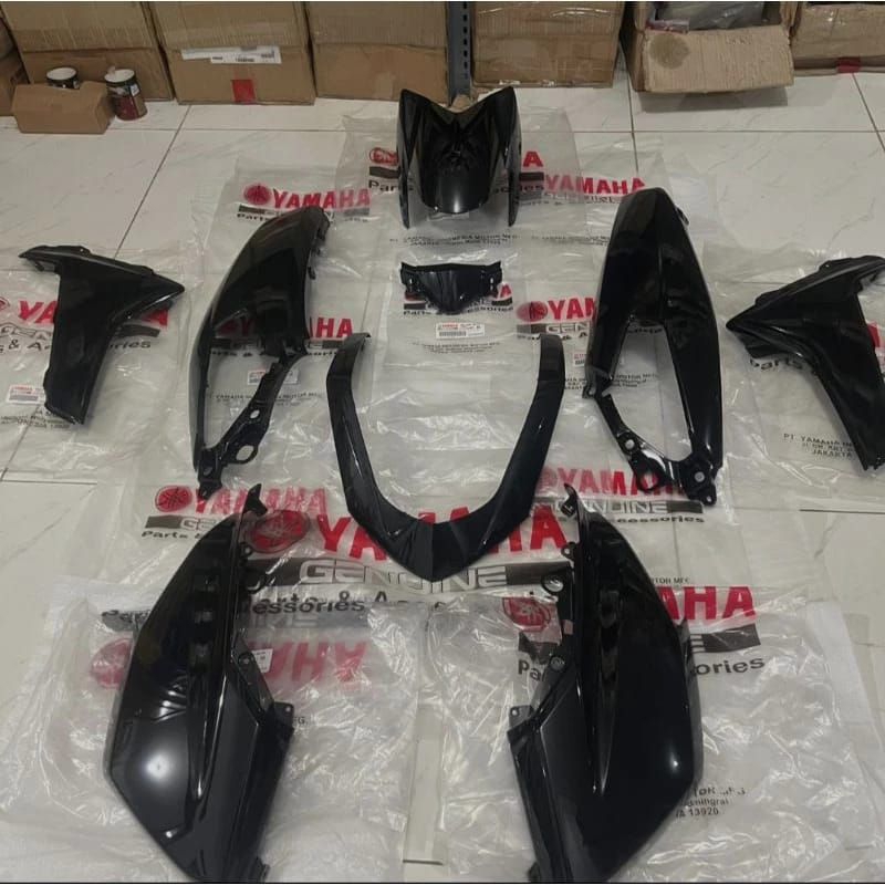 Jual body Cover halus fullset nmax old hitam glossy metalik 2DP-P0 ...