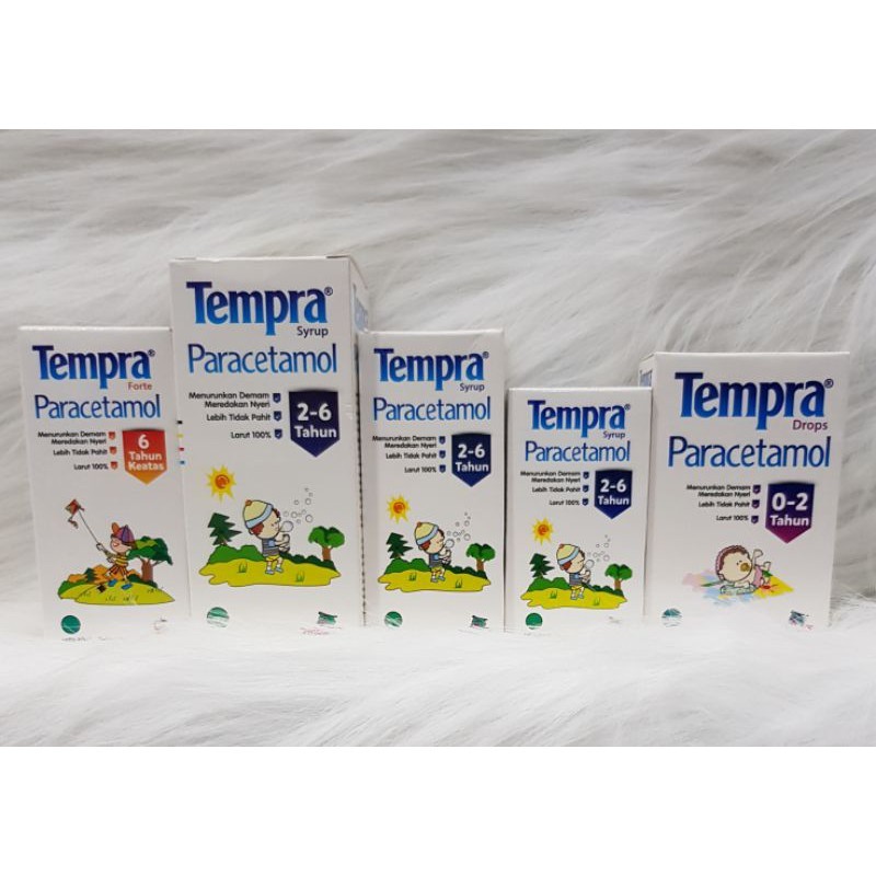 Jual Tempra Paracetamol Syrup drops dan Forte. | Shopee Indonesia