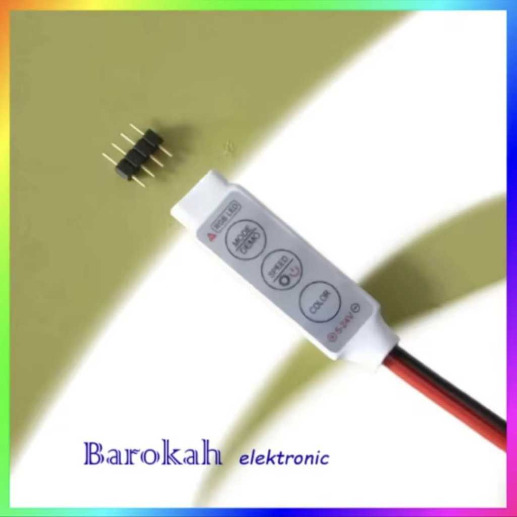 Jual Modul Otomatis Led 4 pin RGB 5v - 12 v 24 volt Dimmer Controller ...