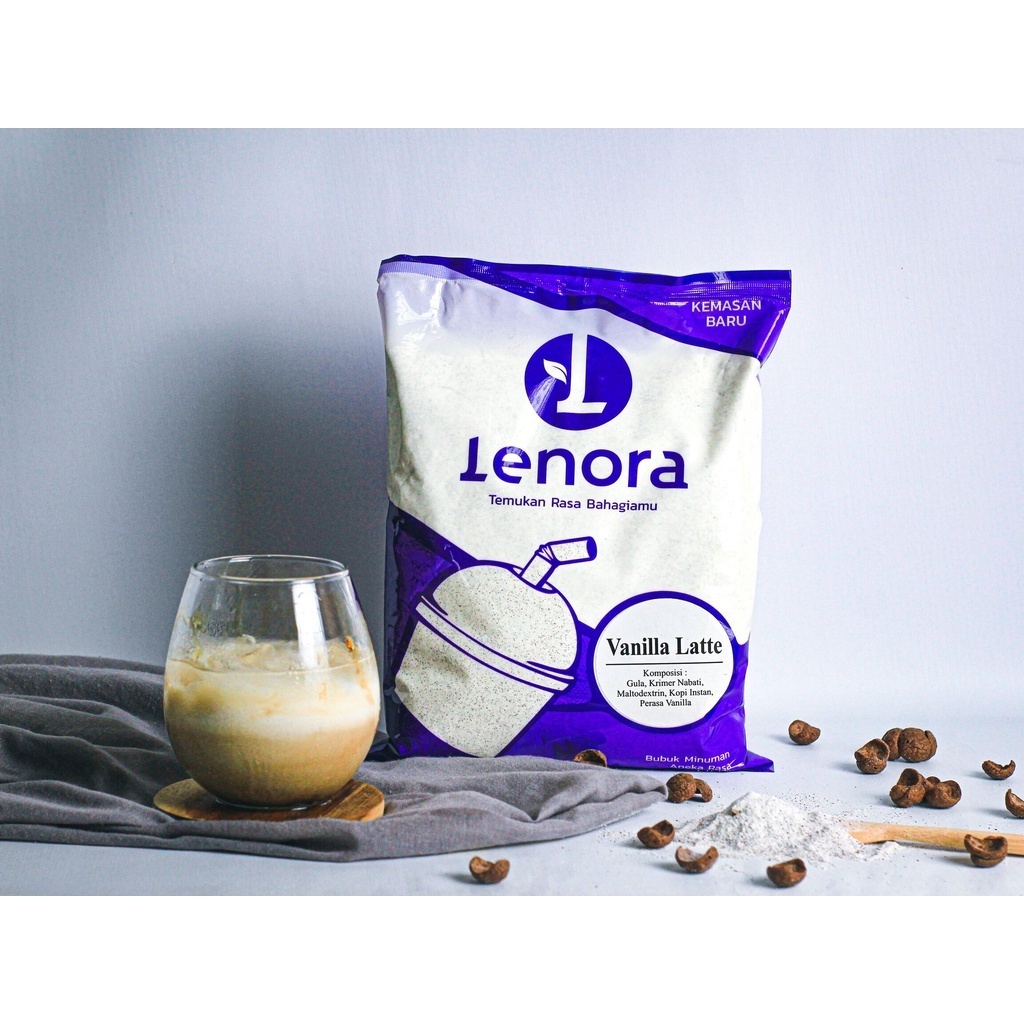 Jual Lenora Powder Vanilla Latte | Shopee Indonesia