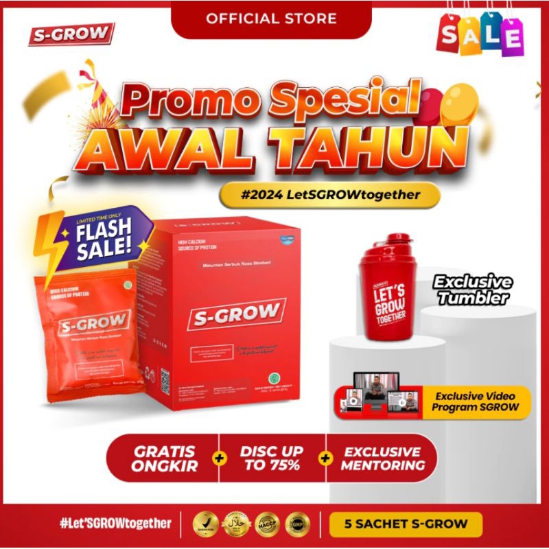 Jual S-GLOW Susu Peninggi Badan Terbaik Remaja-Dewasa Original 100% (5 ...