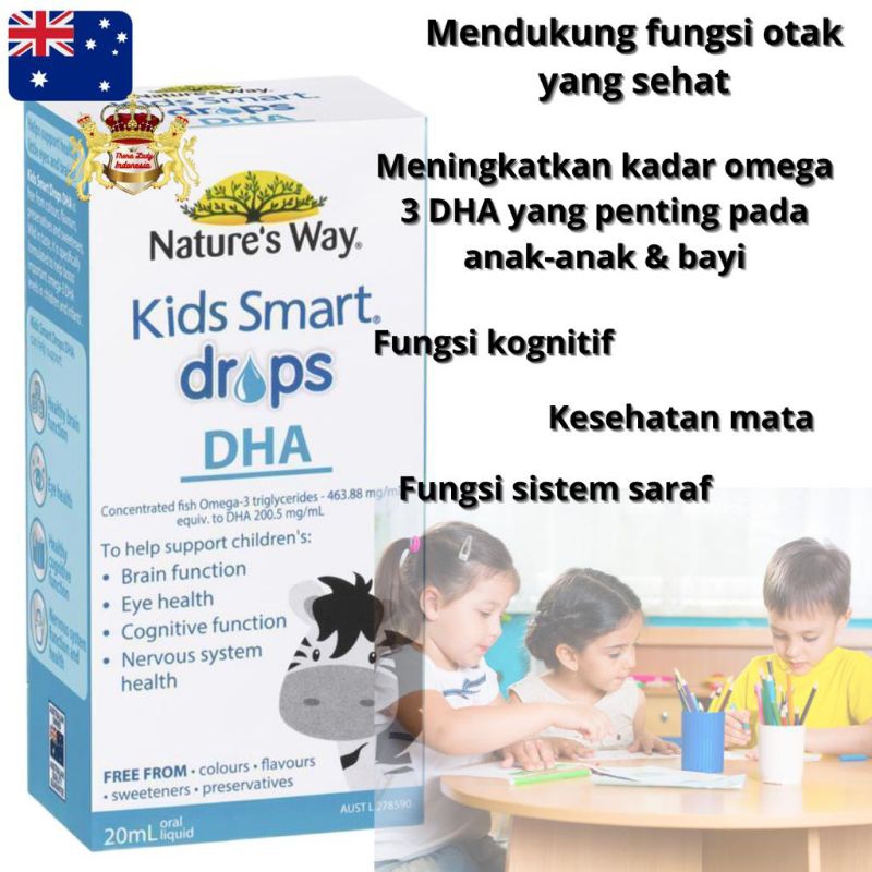 Jual Nature's Way Kids Smart Drops DHA 20ml | Shopee Indonesia