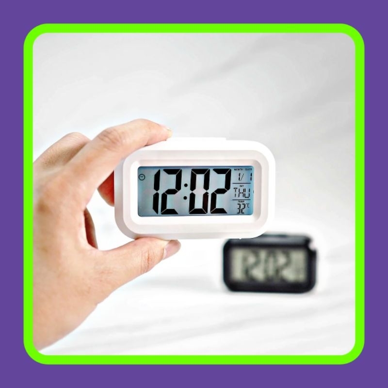 Jual Jam digital mini , cocok untuk meja kamar , meja belajar | Shopee ...
