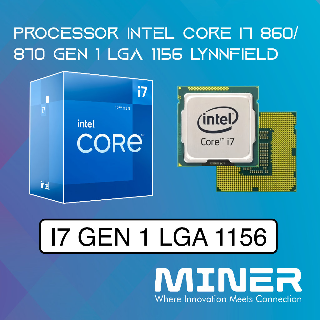 Jual Processor Intel Core I7 860/870 Gen 1 LGA 1156 Lynnfield | Shopee ...