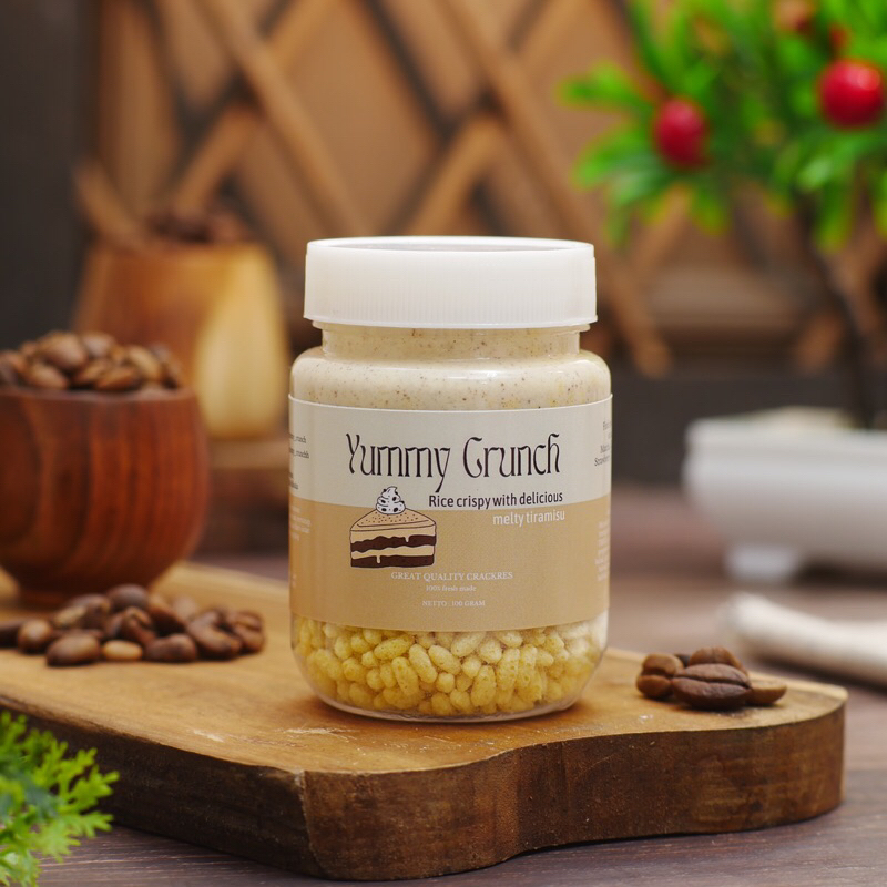 Jual Yummy crunch-CHOCO JAR TIRAMISU LUMER CRUNCHY MELTY CEMILAN ...