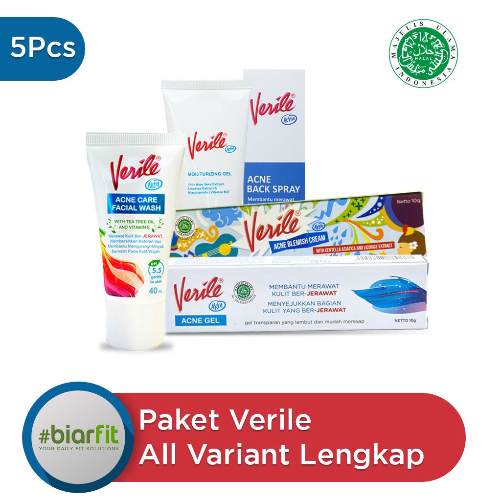 Jual Paket Verile All Varian Lengkap | Shopee Indonesia