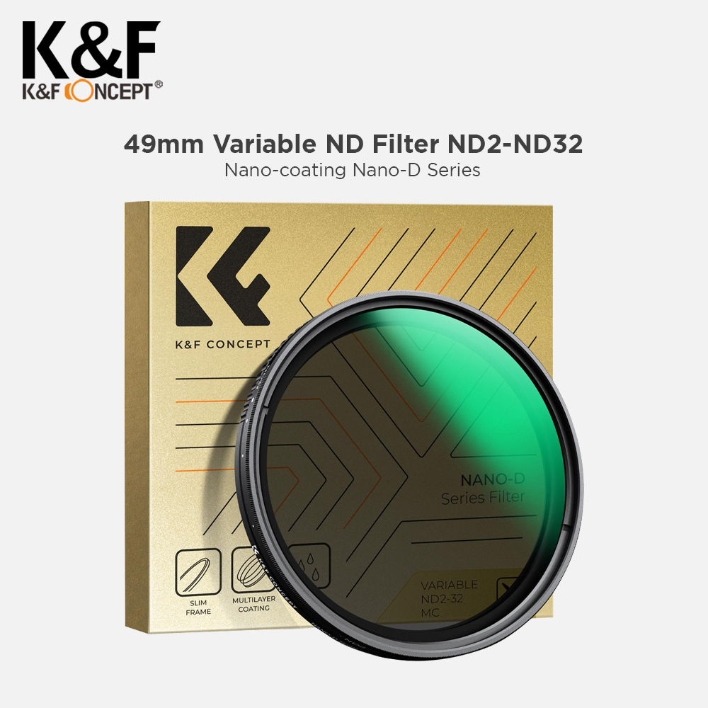 Jual K&F Concept Lens Filter Nano-D Variable NDX ND2-32 - Variant Size | Shopee Indonesia