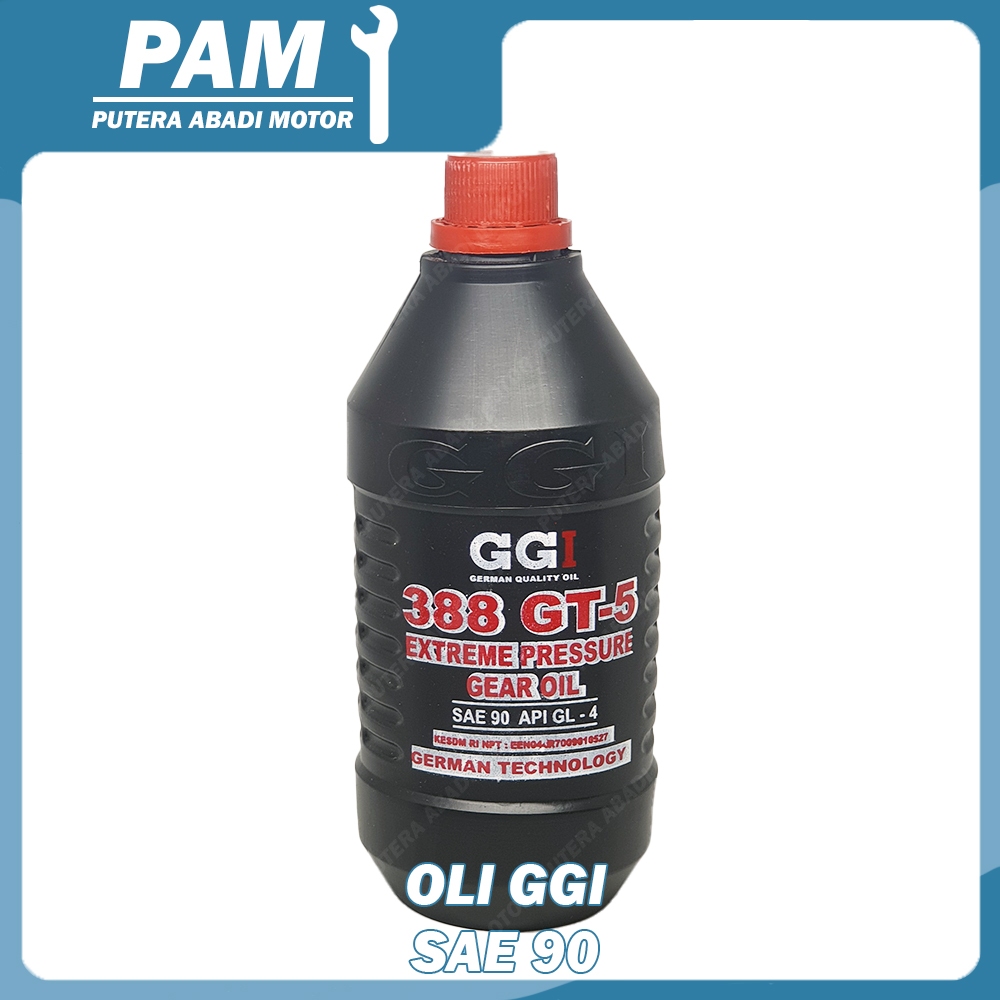 Jual Oli Gardan / Gear Oil GGI SAE 90 API GL-4 1 Liter | Shopee Indonesia