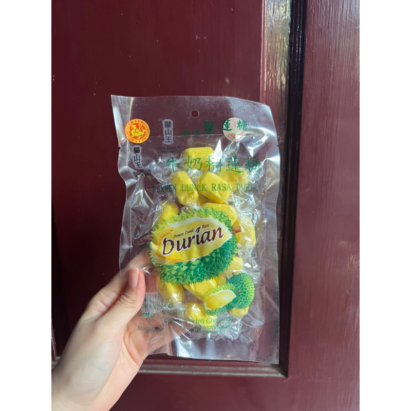 Jual PERMEN LUNAK RASA DURIAN MUSANG KING DURIAN CANDY | Shopee Indonesia
